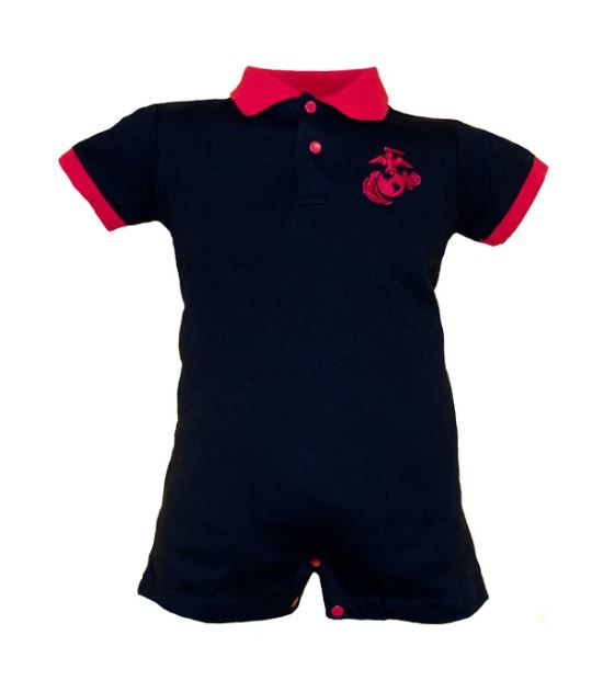 Trooper Marine Boys Baby Romper