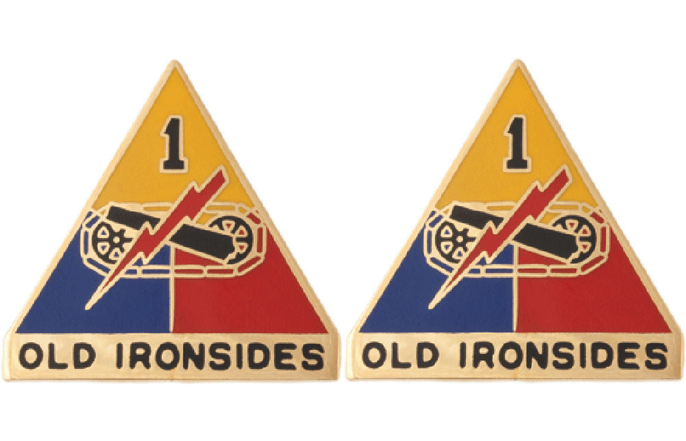 1st Armored Division Distinctive Unit Insignia - Old Ironsides