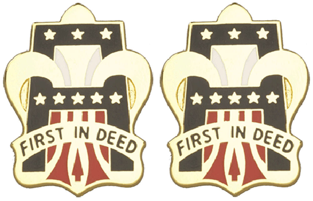 1st Army Distinctive Unit Insignia - FIRST IN DEED