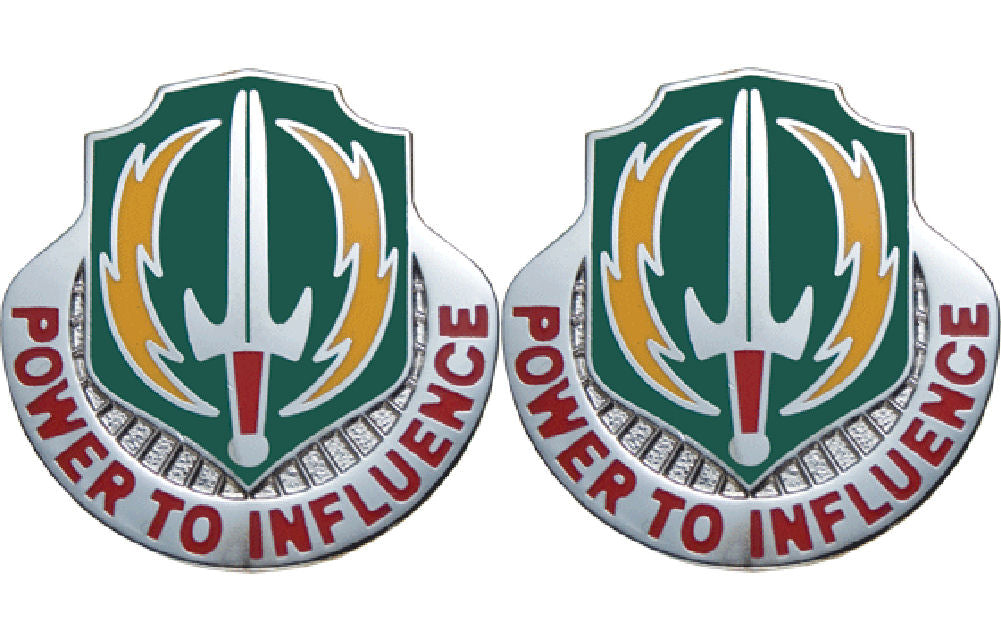 3rd PSYOPS Psychological Operations Distinctive Unit Insignia - Pair