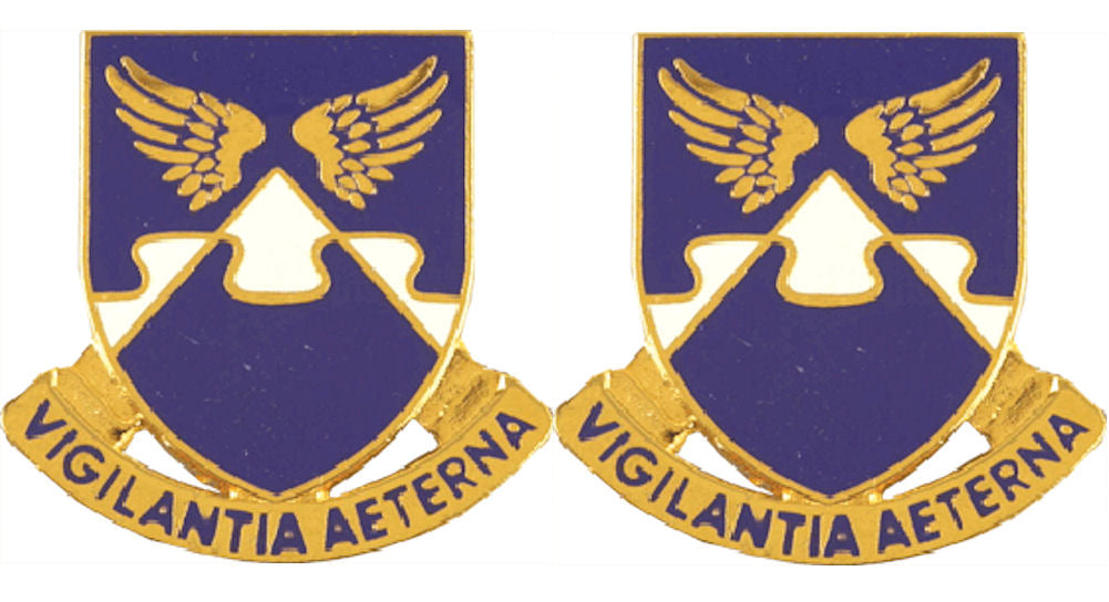 4th Aviation Battalion Distinctive Unit Insignia - Pair - Vigilantia A