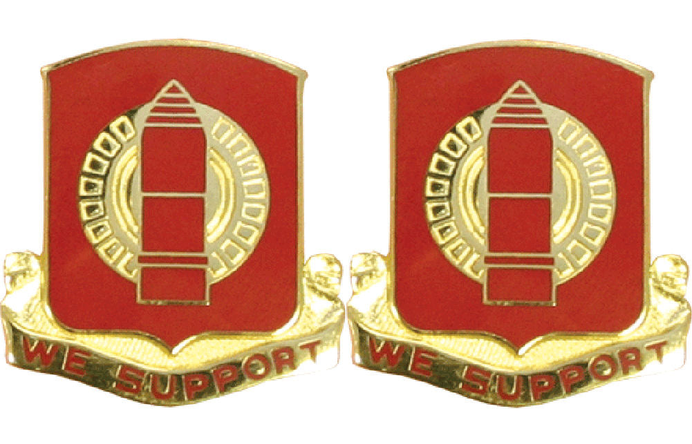 34th Field Artillery Distinctive Unit Insignia - Pair - We Support