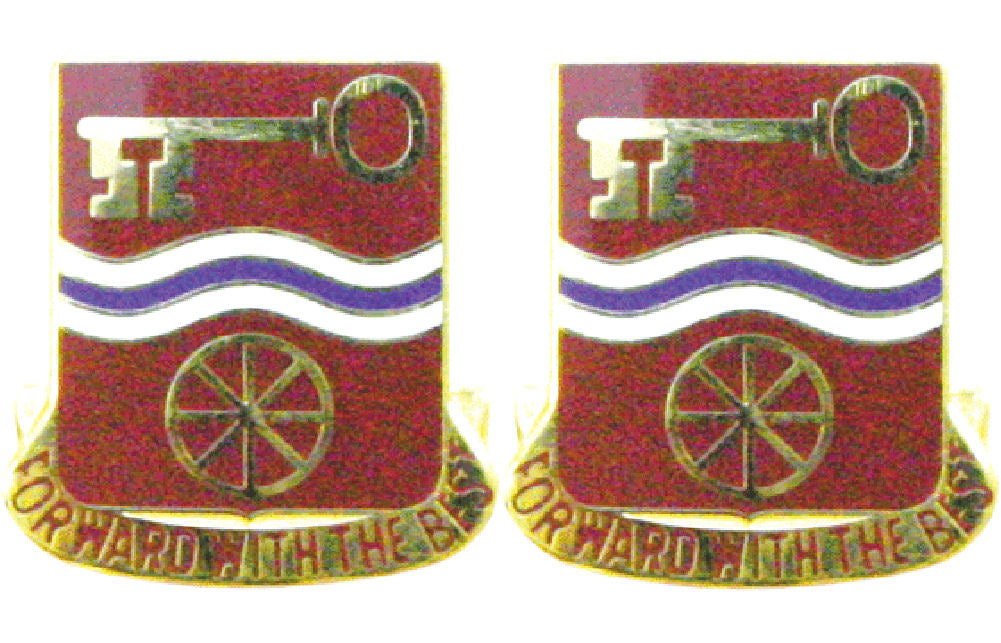 40th Support Battalion Distinctive Unit Insignia - FORWARD WITH THE BEST