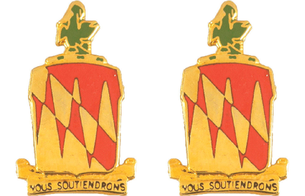 42nd Field Artillery Brigade Distinctive Unit Insignia - Pair - Nous S