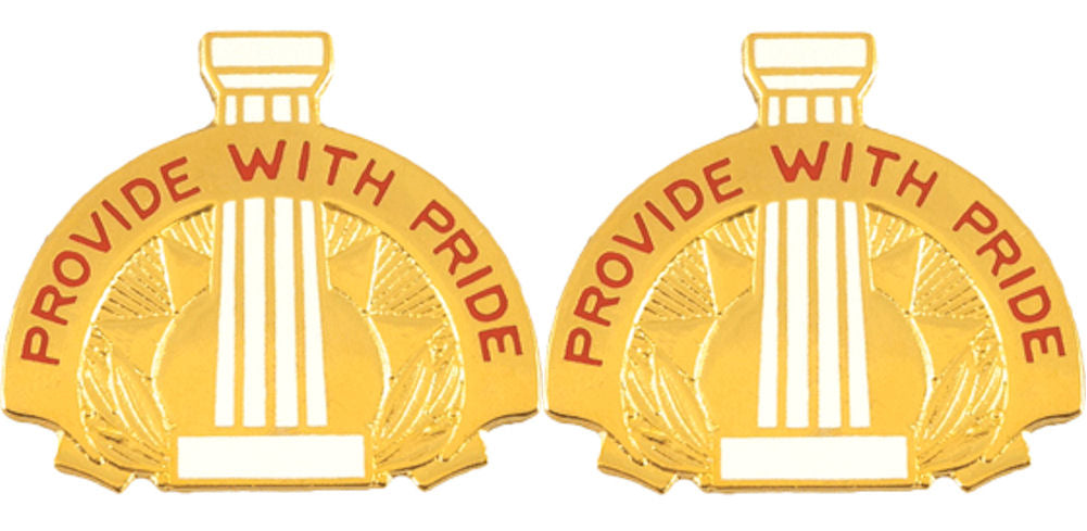 43rd Support Group Distinctive Unit Insignia - Pair - Provide With Pri