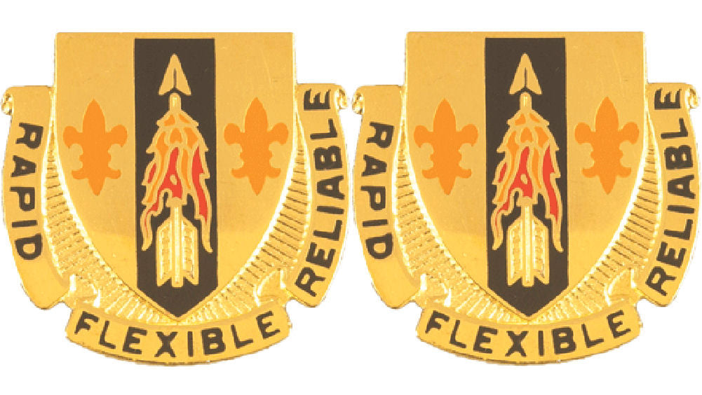 67th Signal Battalion Distinctive Unit Insignia - Pair - Rapid Flexibl