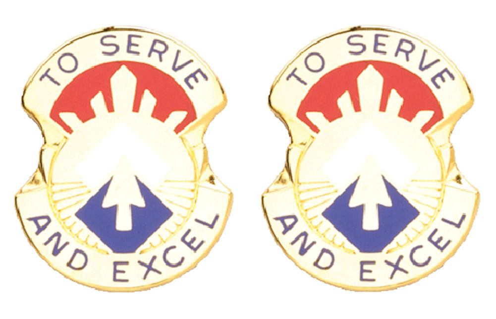 96th Army Reserve Command (ARCOM) Distinctive Unit Insignia - Pair - T