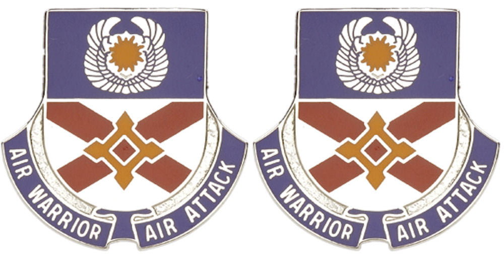 111th Aviation Battalion Distinctive Unit Insignia - AIR WARRIOR AIR ATTACK