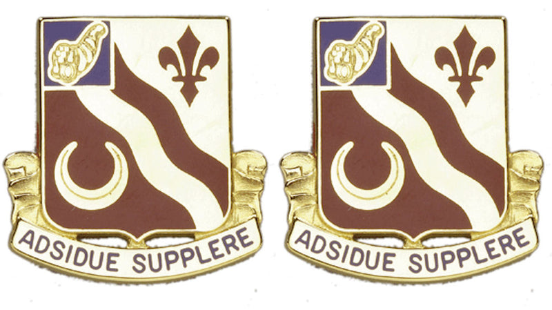 134th Support Battalion Distinctive Unit Insignia - ADSIDUE SUPPLERE
