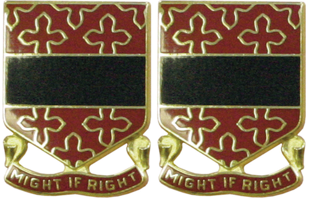 182nd Field Artillery Distinctive Unit Insignia - MIGHT IF RIGHT