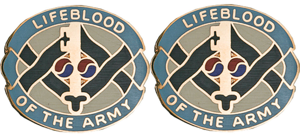 325th QUARTERMASTER BATTALION Distinctive Unit Insignia