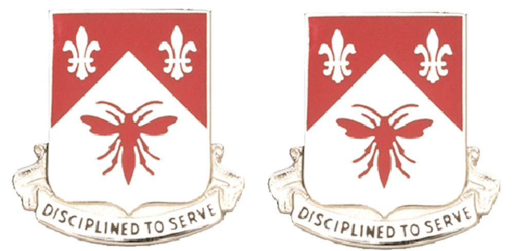 505th ENGINEER BATTALION Distinctive Unit Insignia - DISCIPLINED TO SERVE