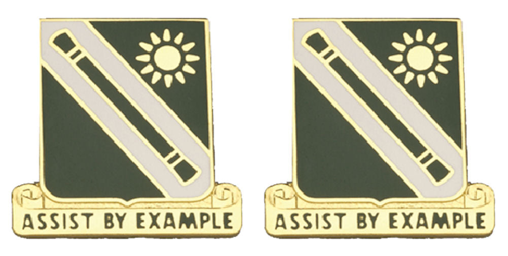 701st MP BATTALION Distinctive Unit Insignia - ASSIST BY EXAMPLE