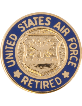 Air Force Retired Lapel Pin | U.S. Military Lapel Pins