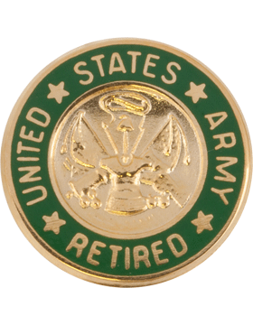 United States Army Personnel Retired Lapel Pin | U.S. Military Lapel Pins