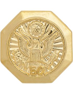 Length of Service Button 50 Years Lapel Pin | U.S. Military Lapel Pins