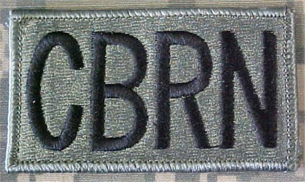 CBRN ACU Brassard Patch with Hook Fastener - CLEARANCE!