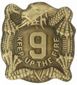 9th Infantry Regiment Metal Pin