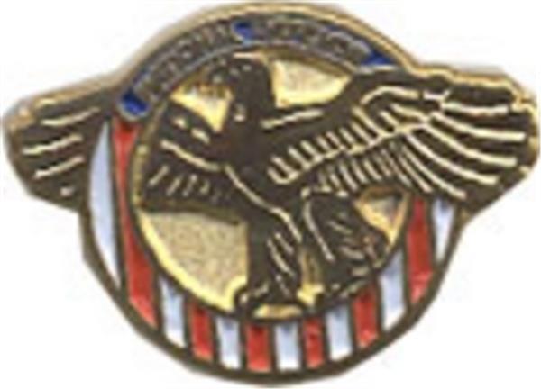 National Defense Small Hat Pin - CLEARANCE!