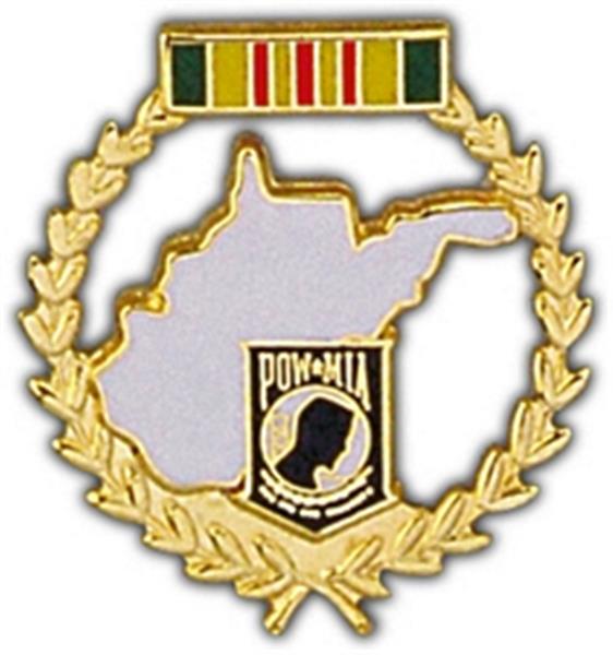 West Virginia POW Large Pin - CLEARANCE!