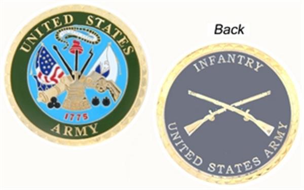 U.S. Army Infantry Challenge Coin