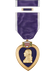 Purple Heart Full Size Medal Box Set with Lapel Pin