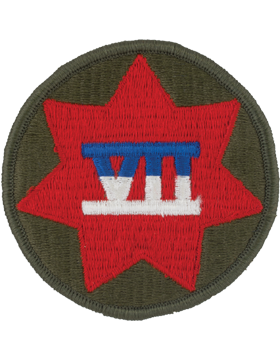 7th Corps Patch - Full Color Dress Patch