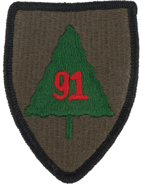 91st Infantry Division Patch
