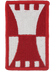 416th Engineer Command Patch - Full Color Dress Patch