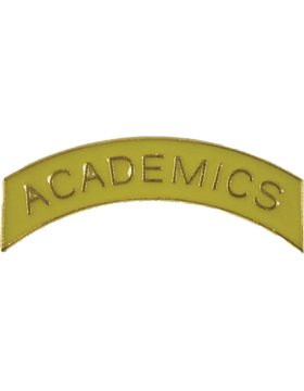ROTC Metal Arc Tab ACADEMICS