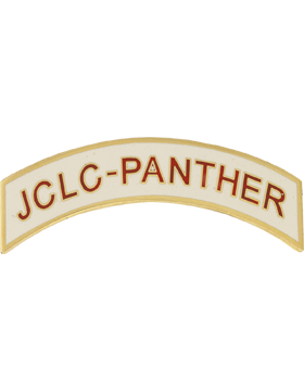 ROTC Metal Arc Tab JCLC PANTHER