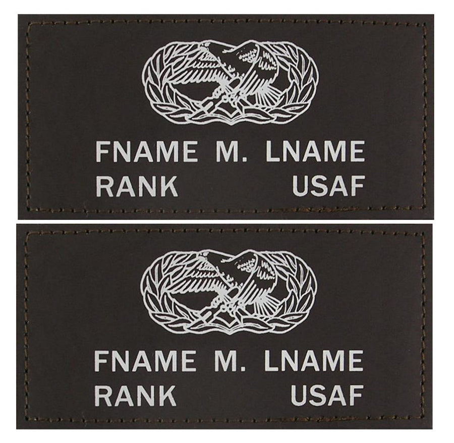 U.S. Air Force Leather Flight Badges - USAF Flight Badges
