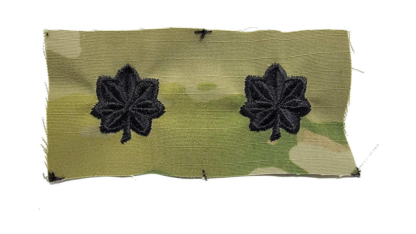 U.S. Air Force ACU Rank with Hook - USAF OCP Rank - Spice Brown