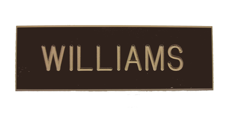 Military Name Tags | Custom Name Plates