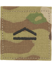 U.S. Army OCP ROTC CADET Rank - HOOK Fastener