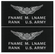 U.S. Army Leather Flight Badge - BLACK - USAF Flight Badges