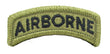 Airborne Tab OCP Patch - U.S. Army Airborne Patch with Hook