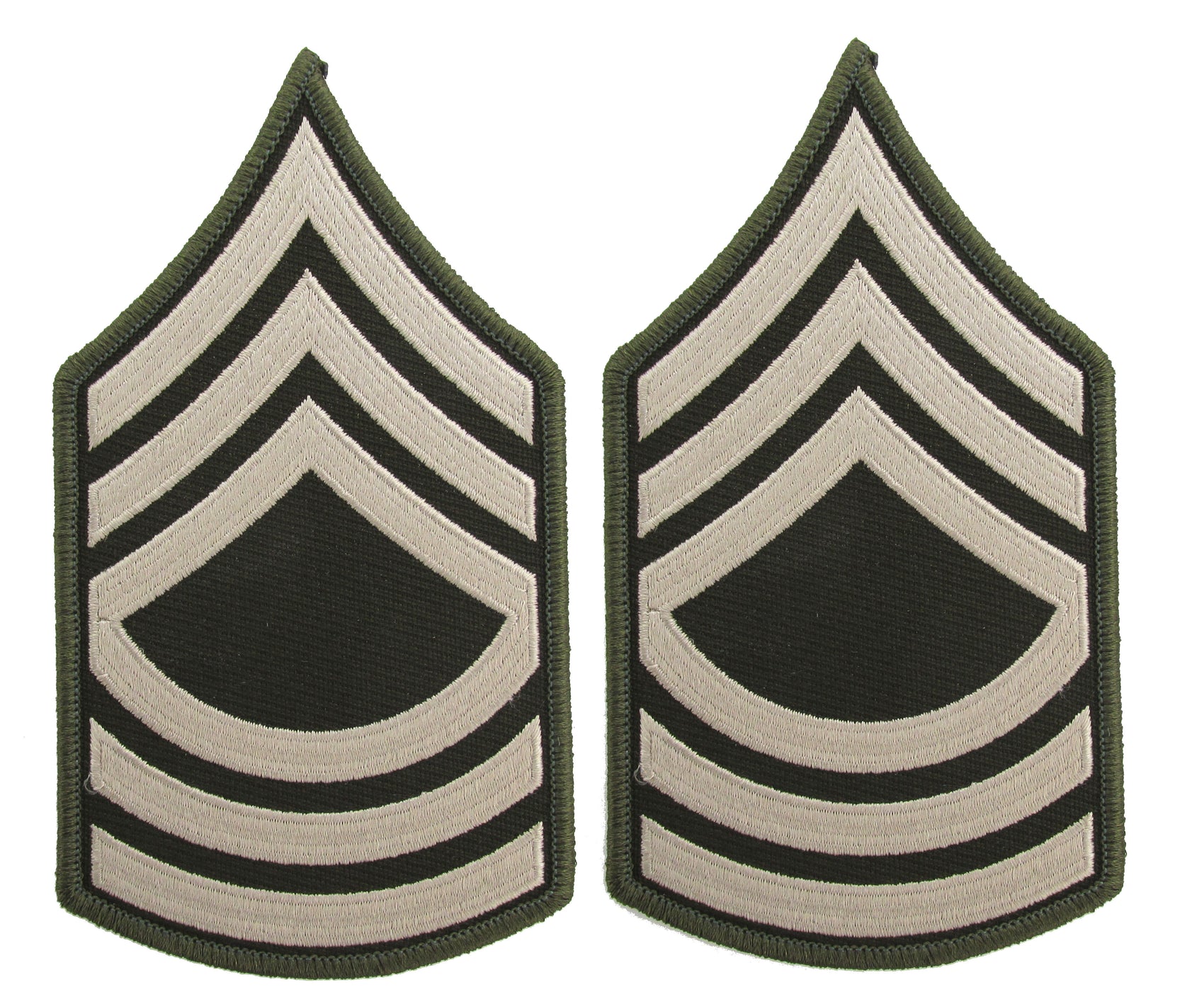 U.S. Army AGSU Chevrons Rank - Pair - Pinks and Greens
