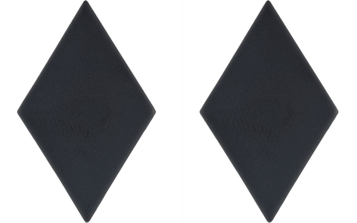 U.S. Army Black Metal ROTC Rank - Pin-on Insignia