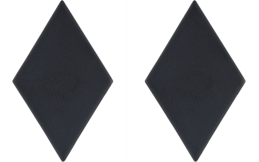 U.S. Army Black Metal ROTC Rank - Pin-on Insignia