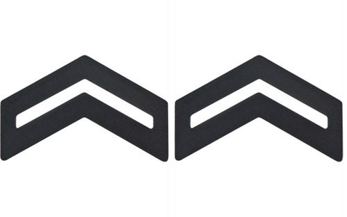 U.S. Army Black Metal ROTC Rank - Pin-on Insignia