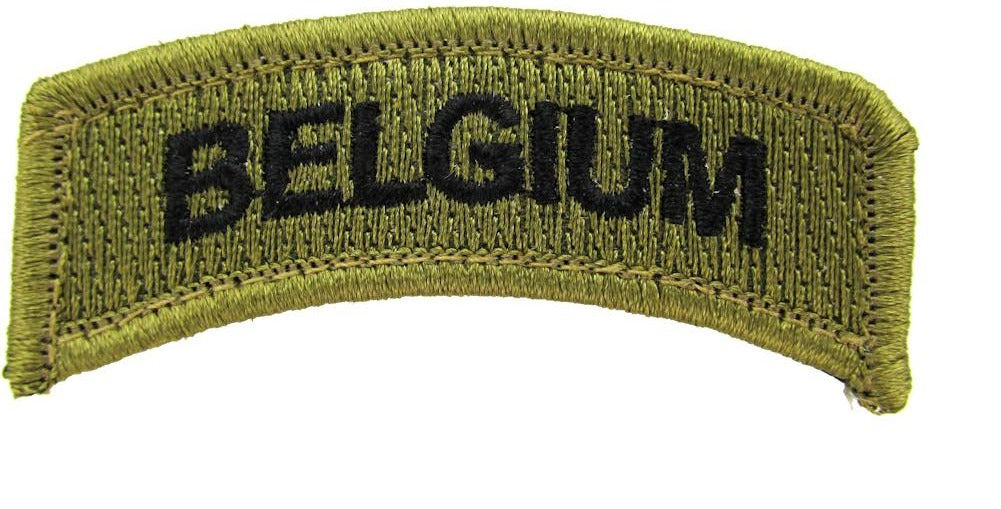 Belgium Tab Patch with Hook Backing - Multicam OCP Pattern - CLEARANCE