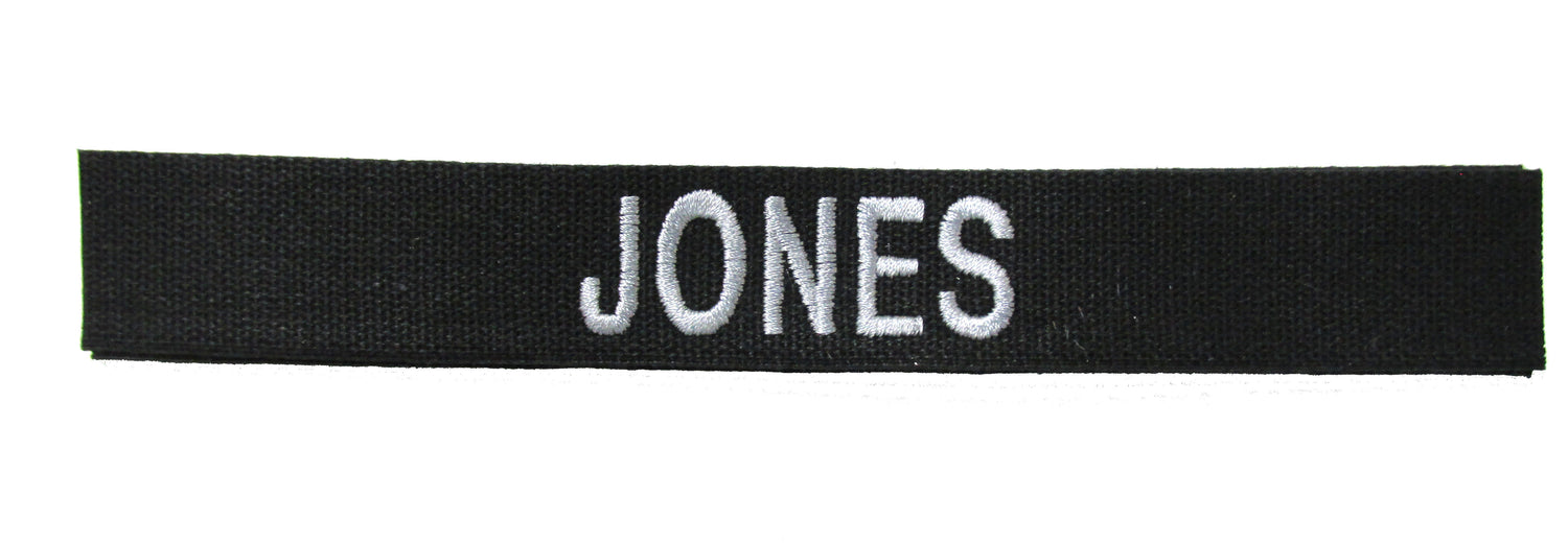 U.S. Military Cotton Webbing Desert Name Tape - SEW ON