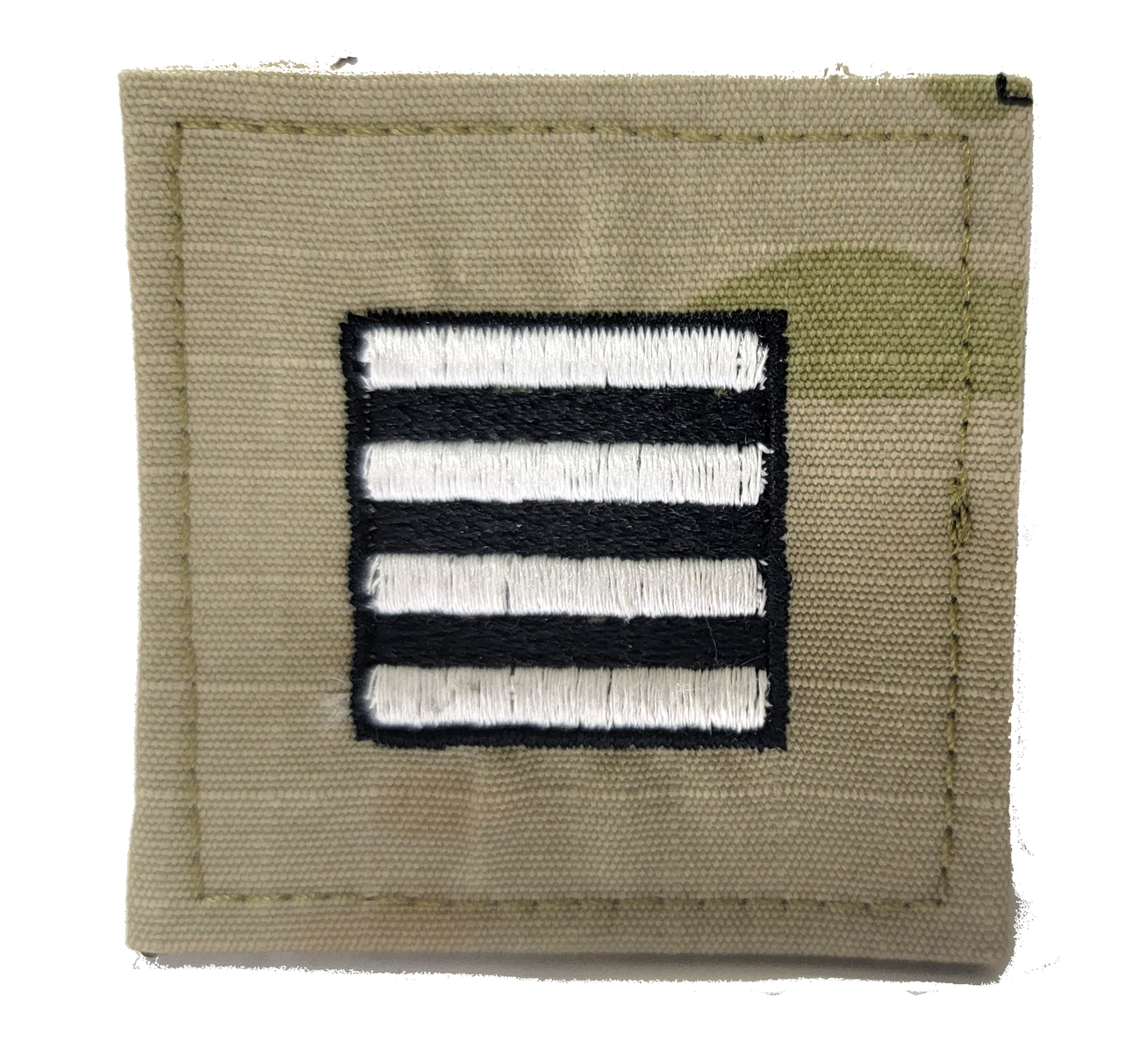 Air Force ROTC OCP Rank - 2x2 Rank Insignia with Hook Fastener