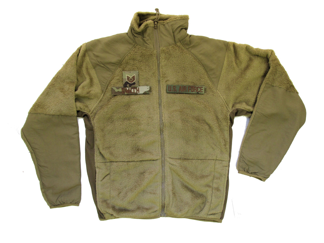 Military OCP Fleece Jacket - Coyote Brown