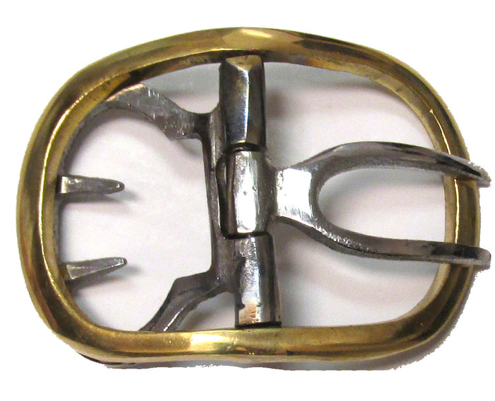 Reproduction Leather Colonial Shoes with Buckles