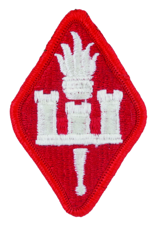 Army Engineer School Training Patch - Full Color Dress