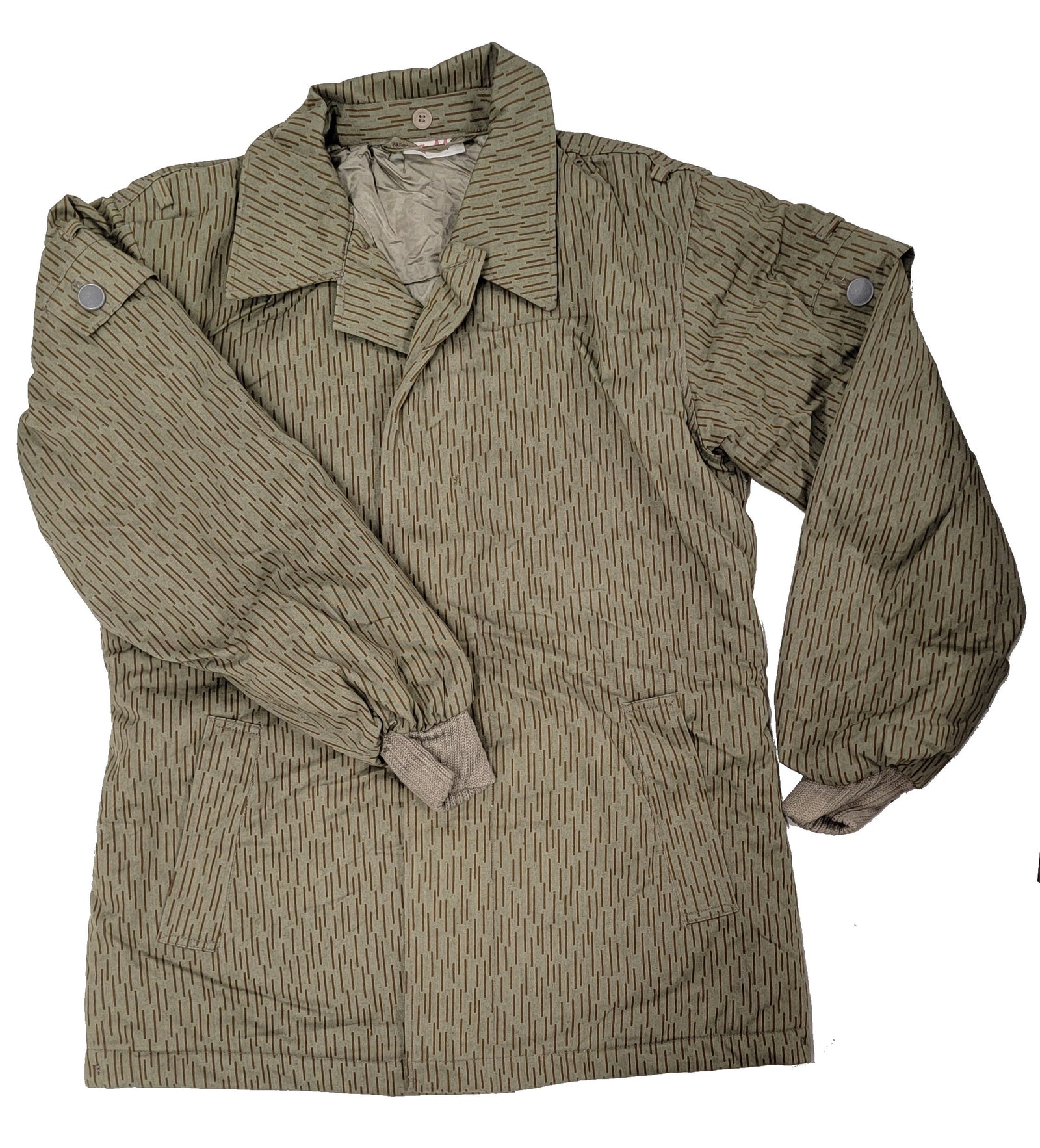 INSULATED East German DDR Raindrop Camouflage Pattern Jacket