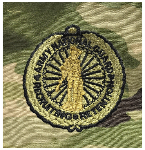 National Guard Recruiter Ocp Qualification Badge