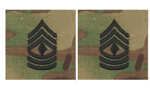 CLEARANCE 7 COLOR OCP - Army Sew-On Patrol Cap Rank (PAIR)